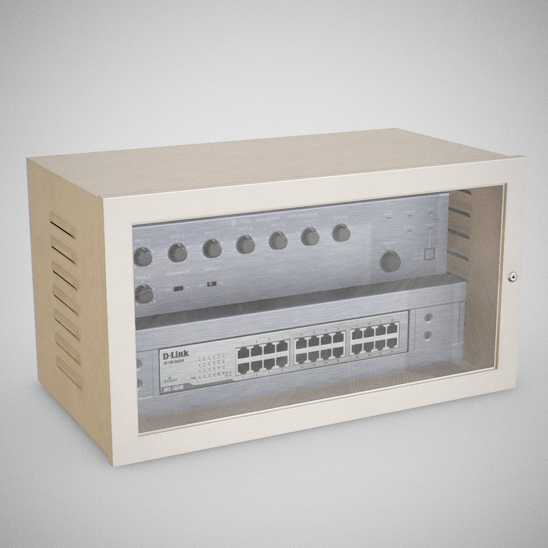 3D Model Box Network Router Using - TurboSquid 1419363