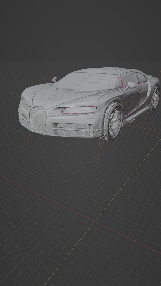 Buggati Chiron 3D - TurboSquid 2014827