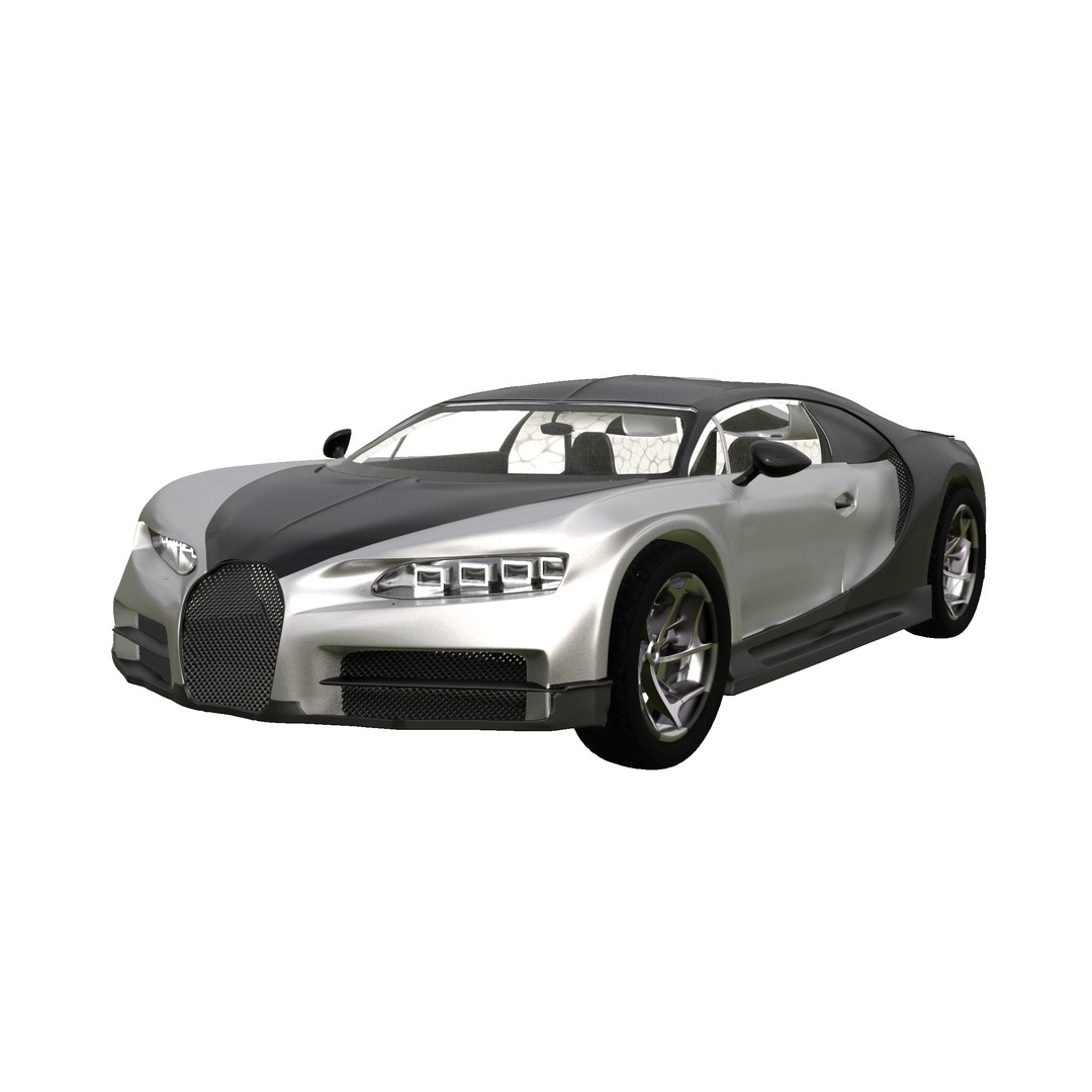 Buggati Chiron 3D - TurboSquid 2014827