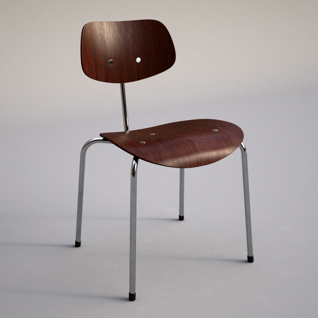 3d Eiermann Multipurpose Chair Wood