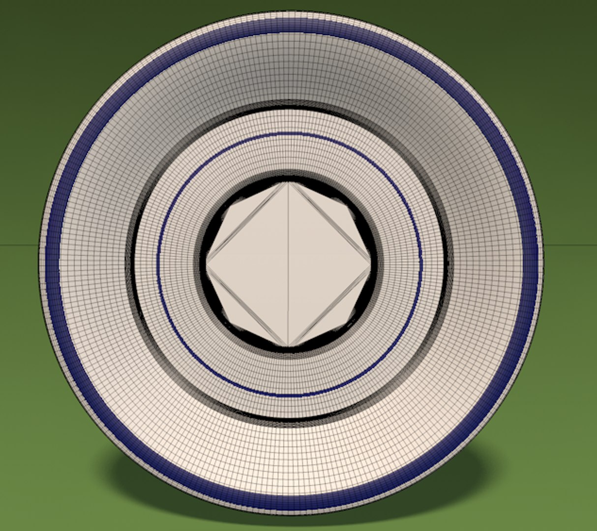 3d Model Plate