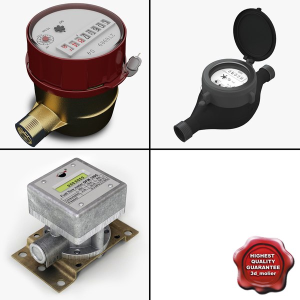 Water Meter 3D Models for Download | TurboSquid