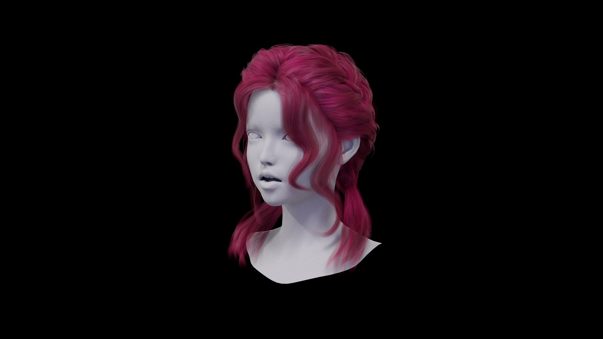 Hair For Games 12 3D Model - TurboSquid 1872772