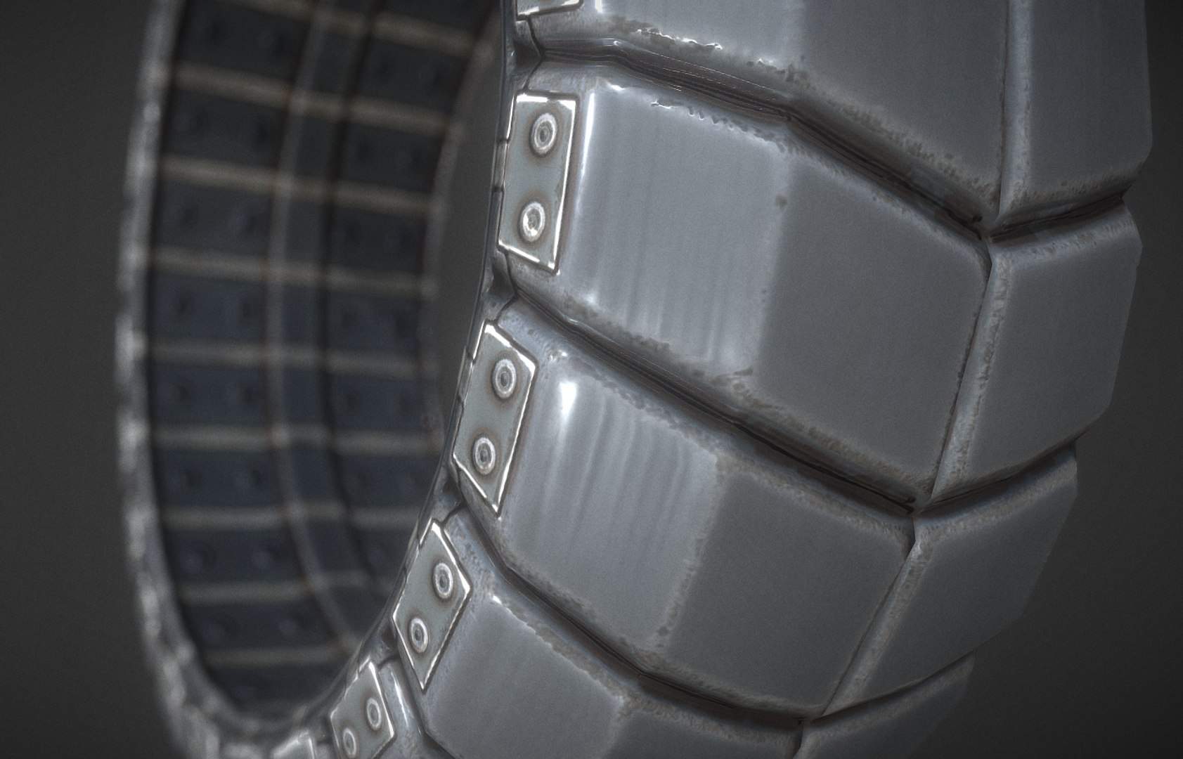 Futuristic Tire 3d Dxf