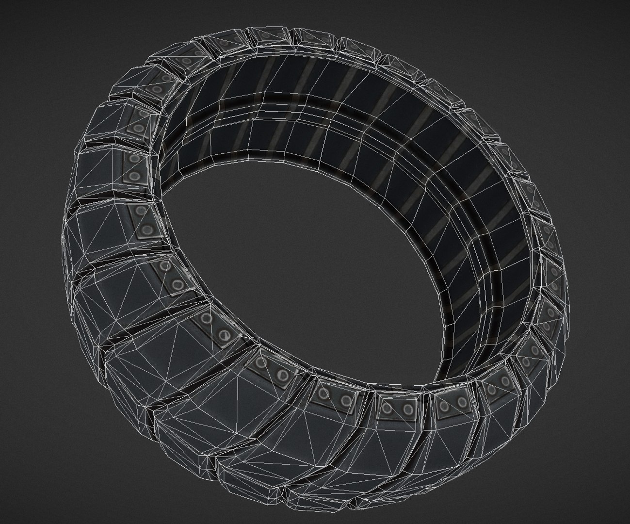 futuristic tire 3d dxf