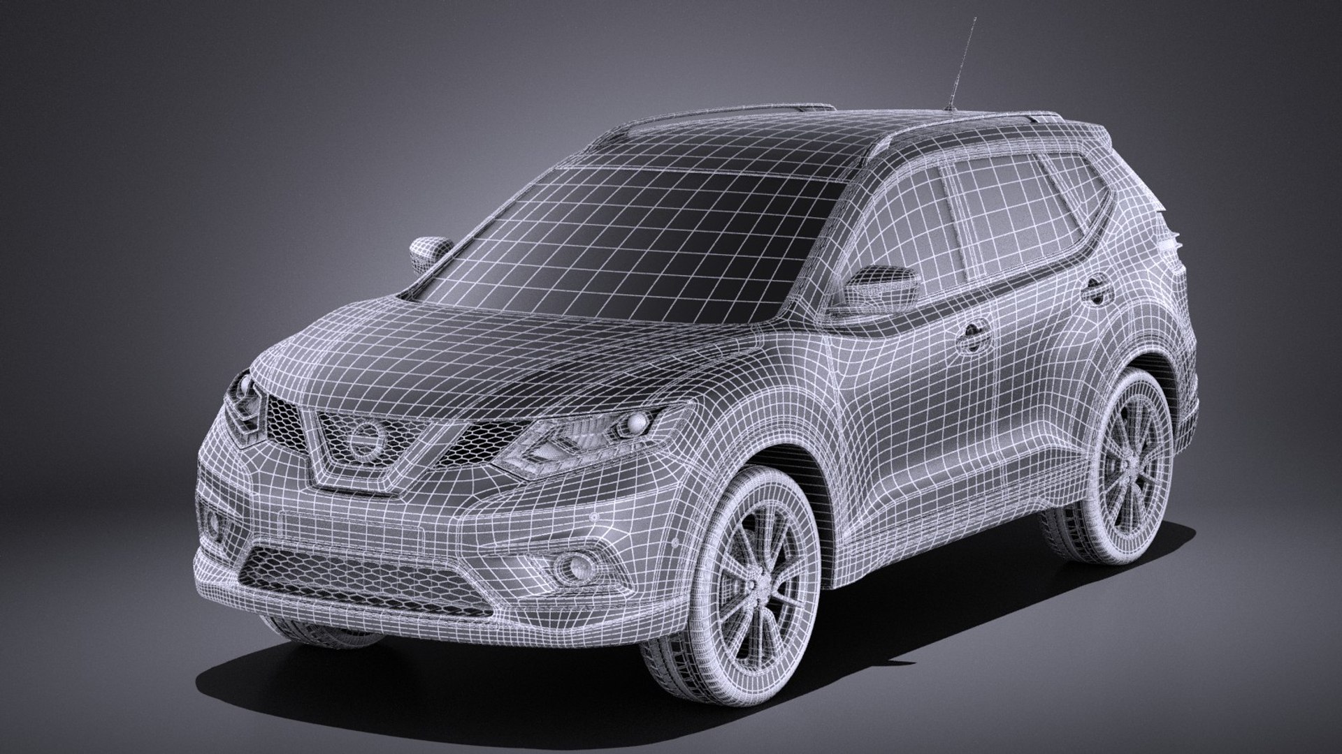 2016 Nissan X 3D Model - TurboSquid 1195948