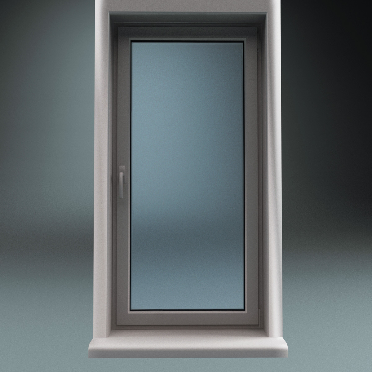 plastic window v4 3d max