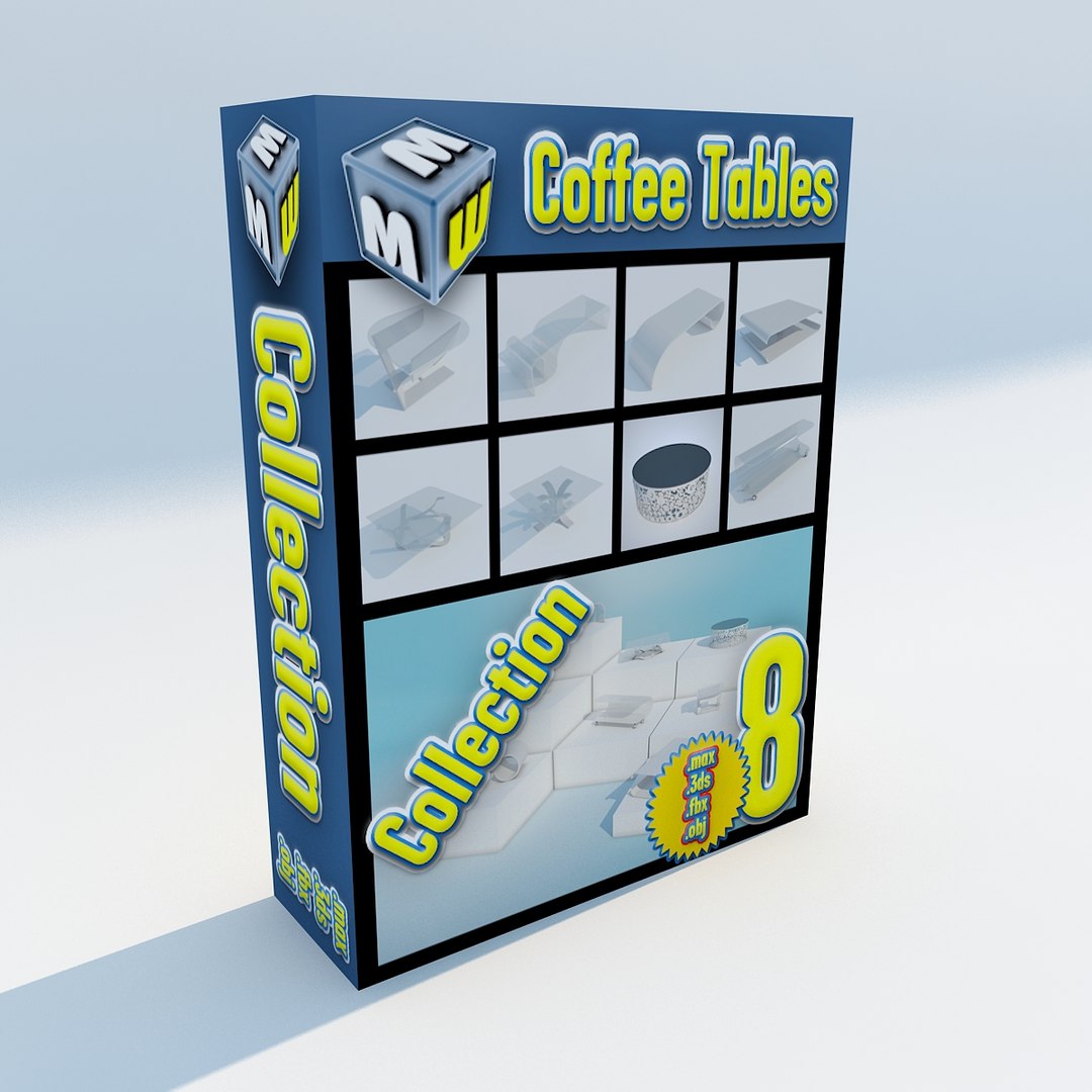 Tables Coffee 3d Max