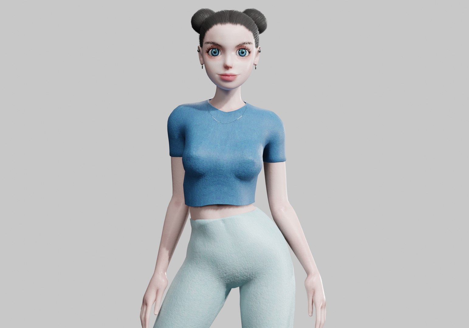 Basic Pretty Woman V23423 3D Model - TurboSquid 2280933