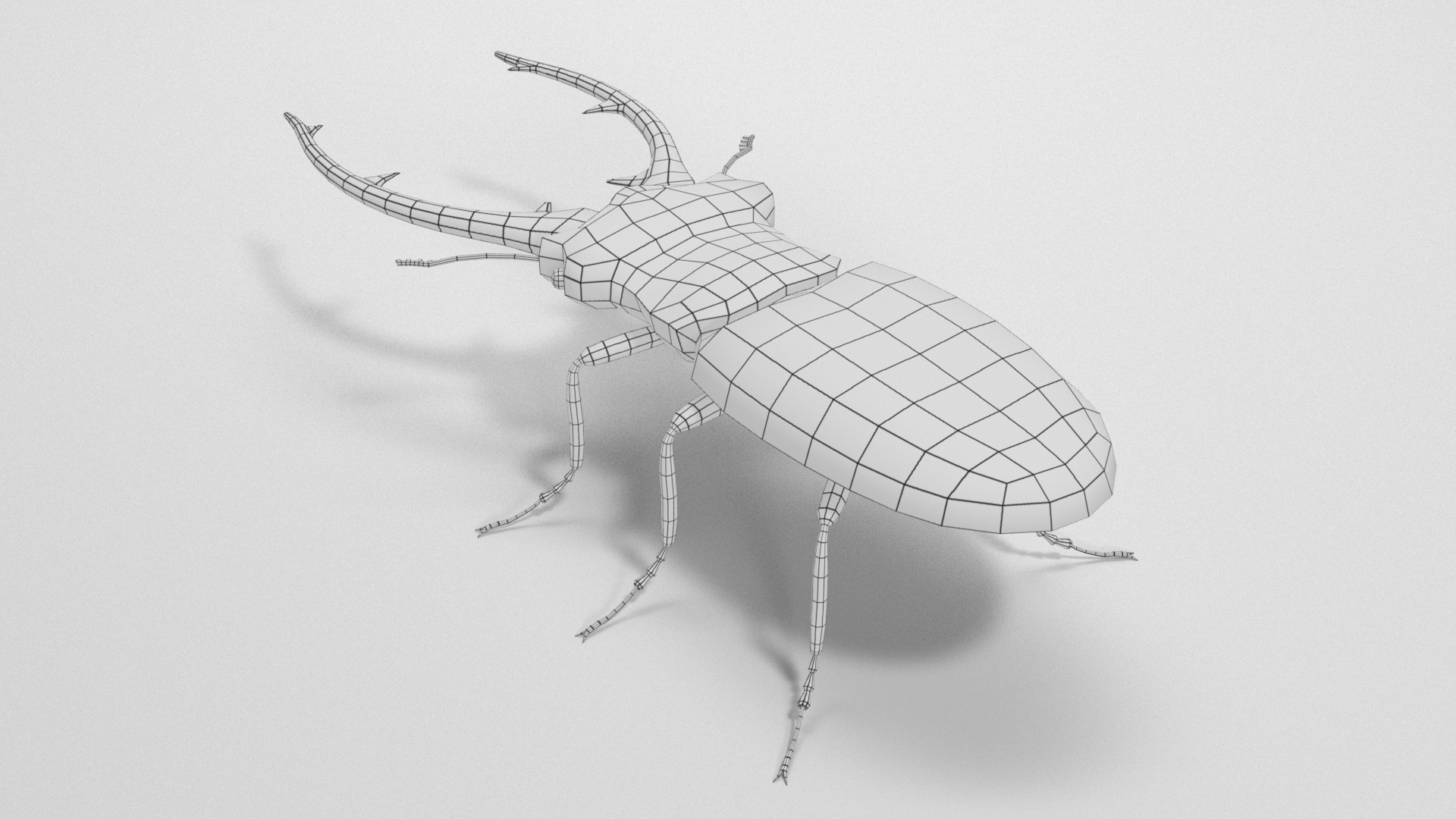 Stag Beetle 3D Model - TurboSquid 1812588