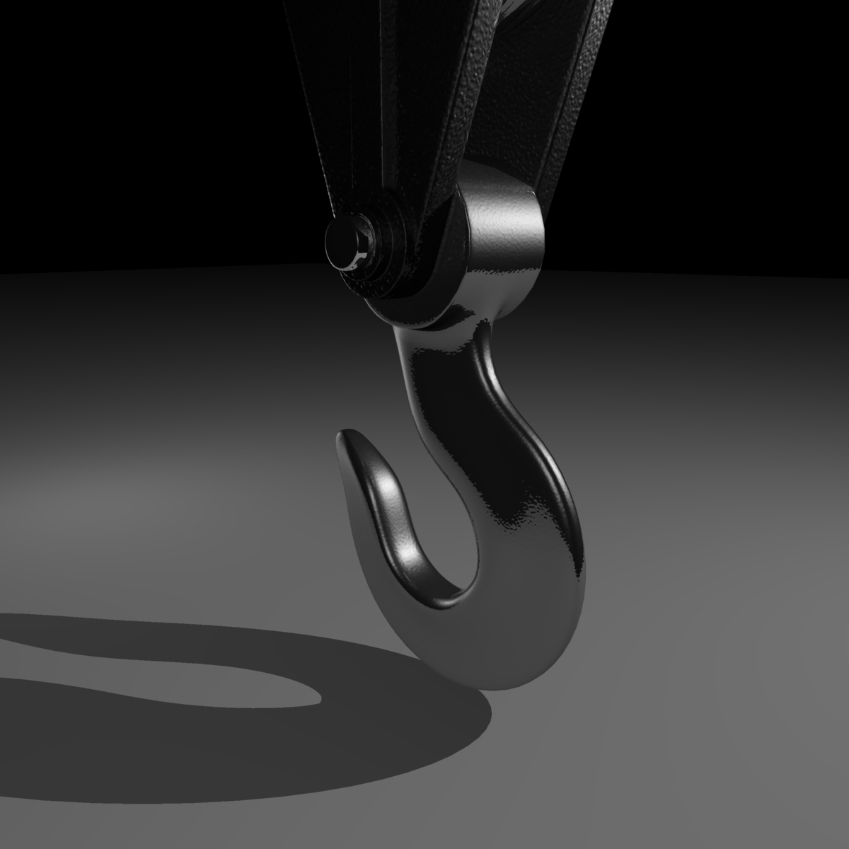 3d model crane hook