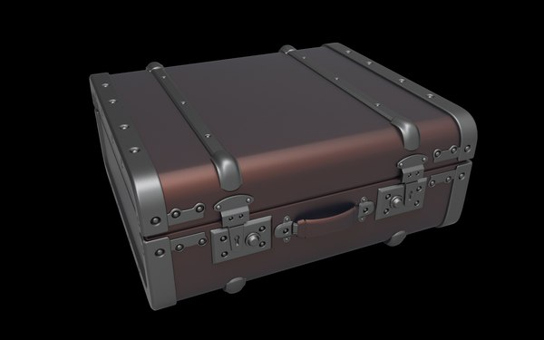 luggage suitcase 3d model