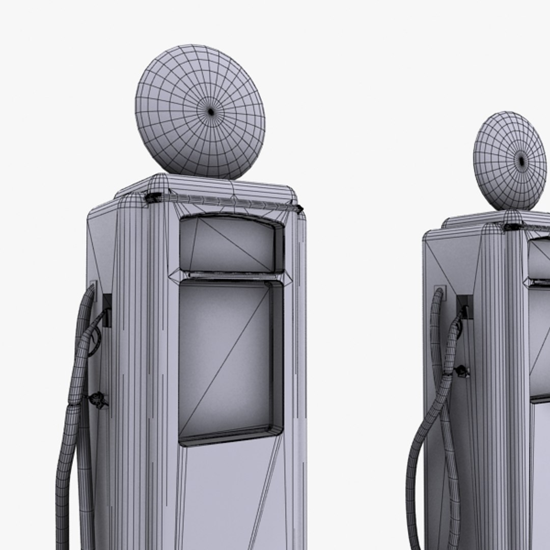 3d Gas Pump Model