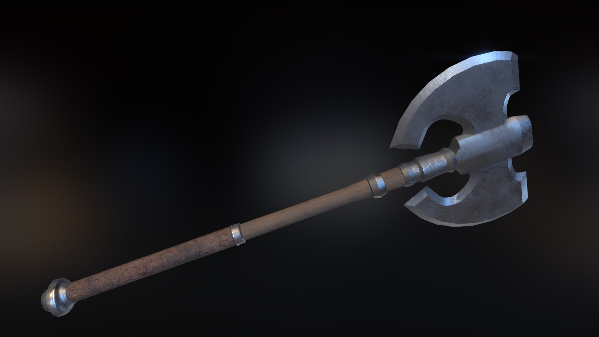 Battle Axe 02 3D Model - TurboSquid 1987181