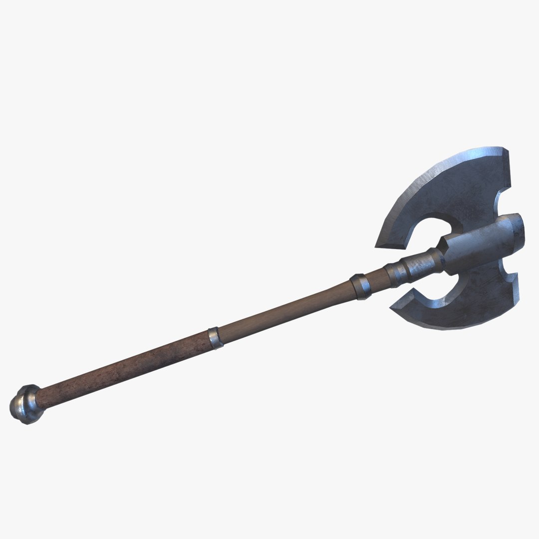 Battle Axe 02 3D Model - TurboSquid 1987181