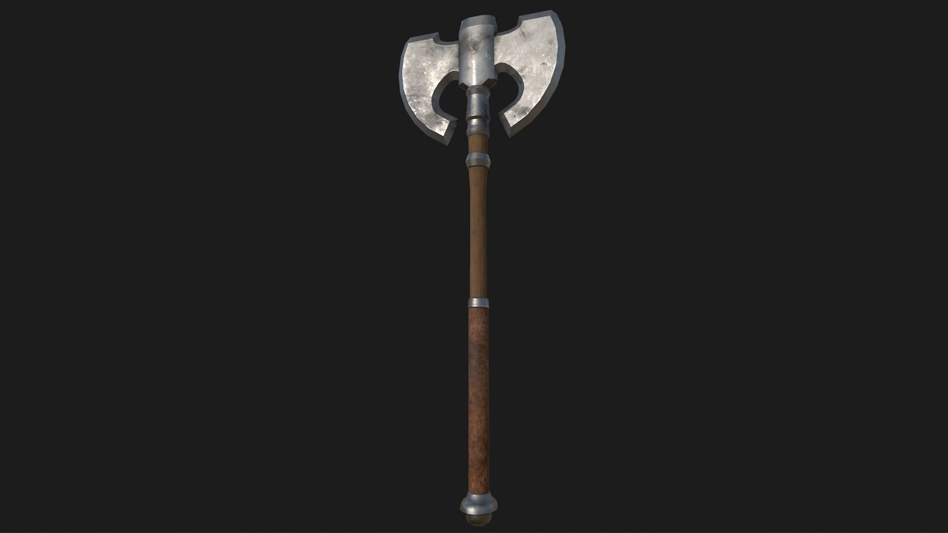Battle Axe 02 3D Model - TurboSquid 1987181