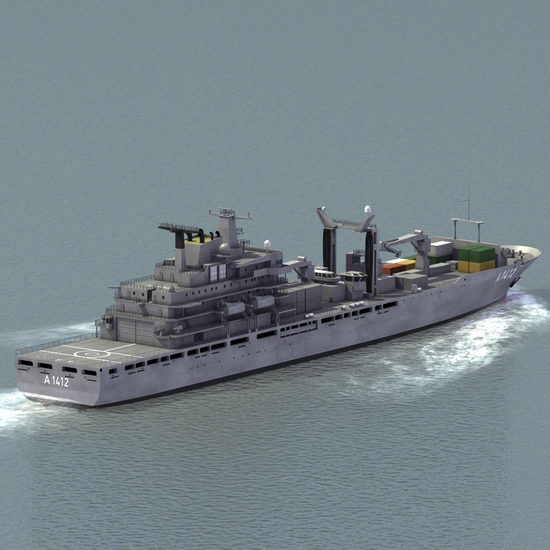 Berlin Class Replenishment Ship Max