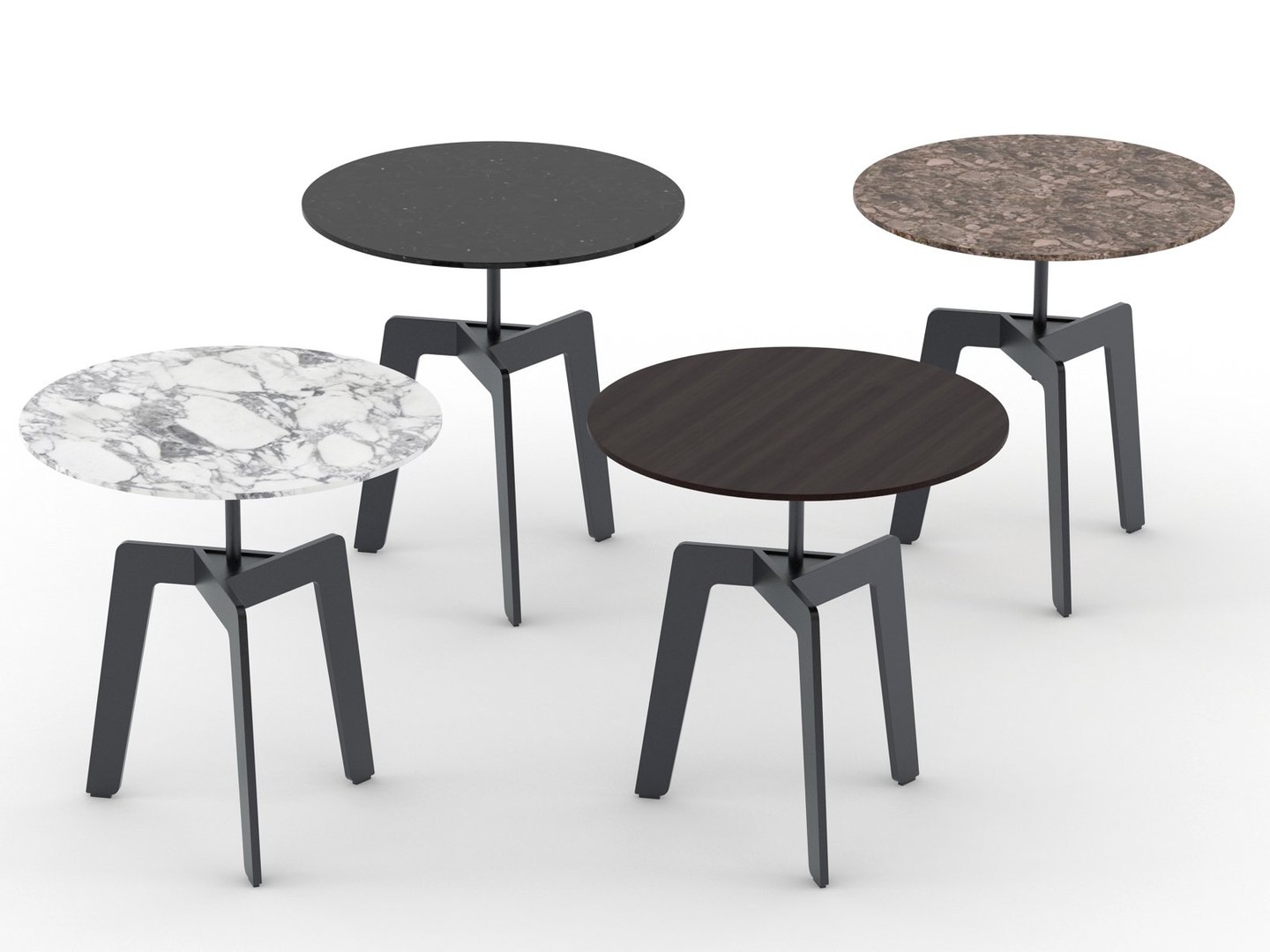 3D Tribeca Tables - TurboSquid 1175345