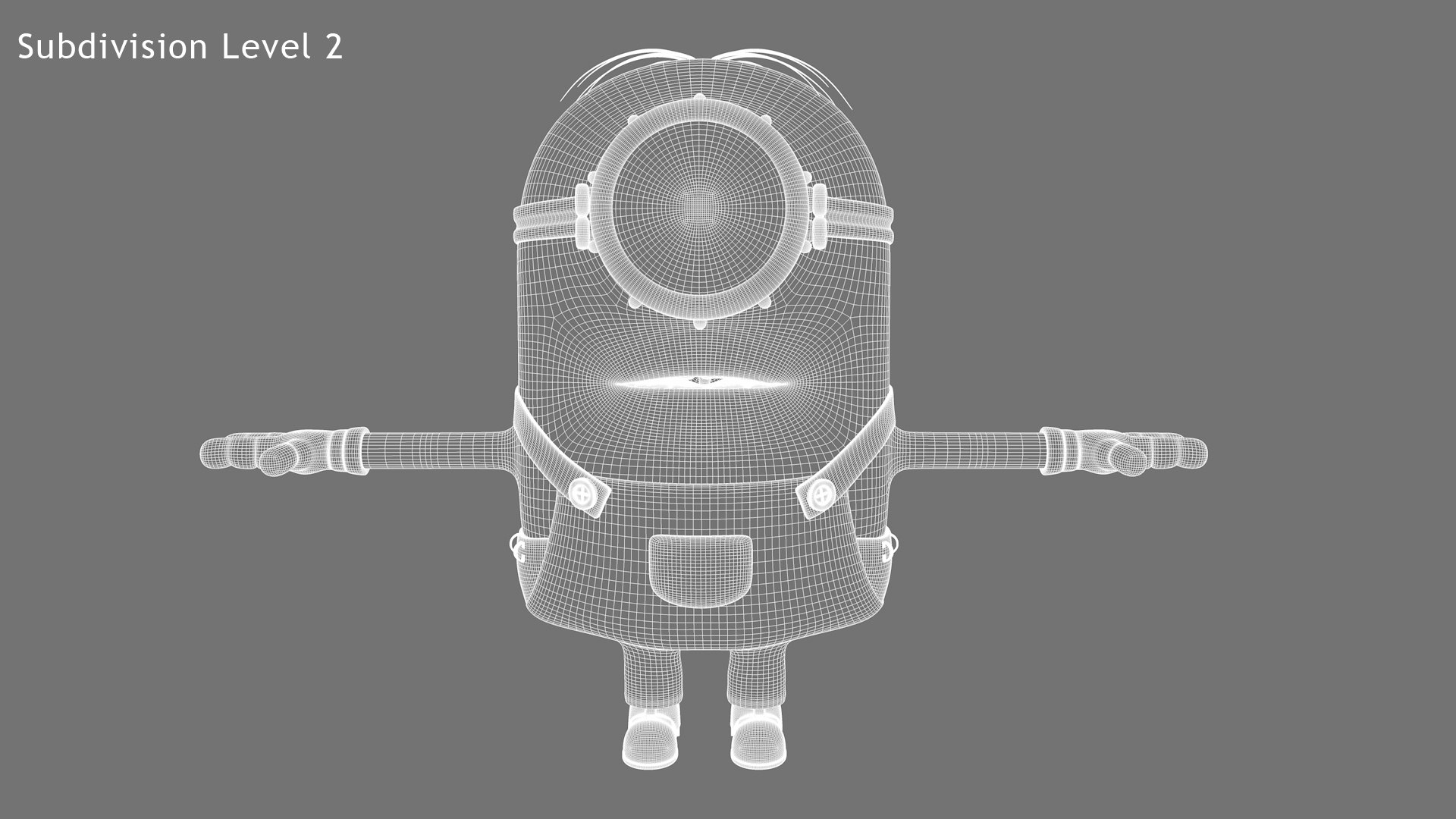 Minion Stuart Cartoon Animation 3D - TurboSquid 1646331