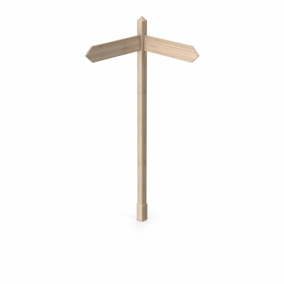 3D Arrow Road Sign - TurboSquid 2384191