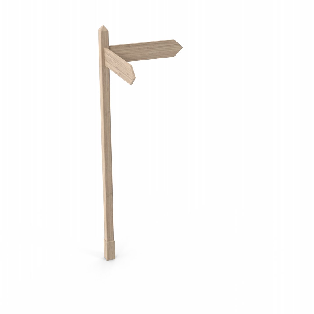 3D Arrow Road Sign - TurboSquid 2384191