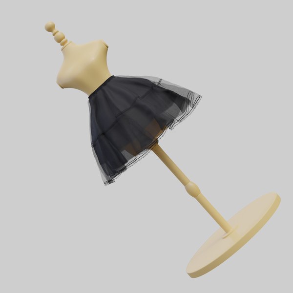 Dress fashion garment 3D model - TurboSquid 1689966