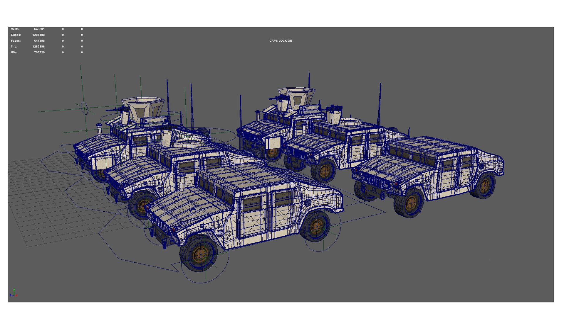3D humv - TurboSquid 1435867
