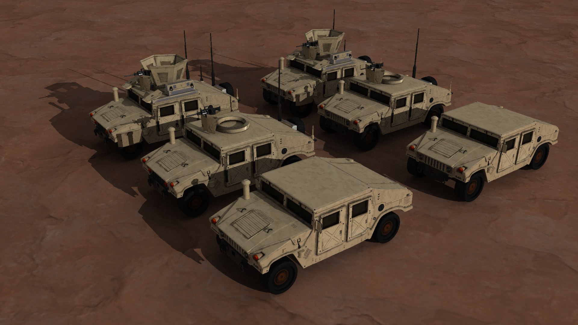 3D humv - TurboSquid 1435867