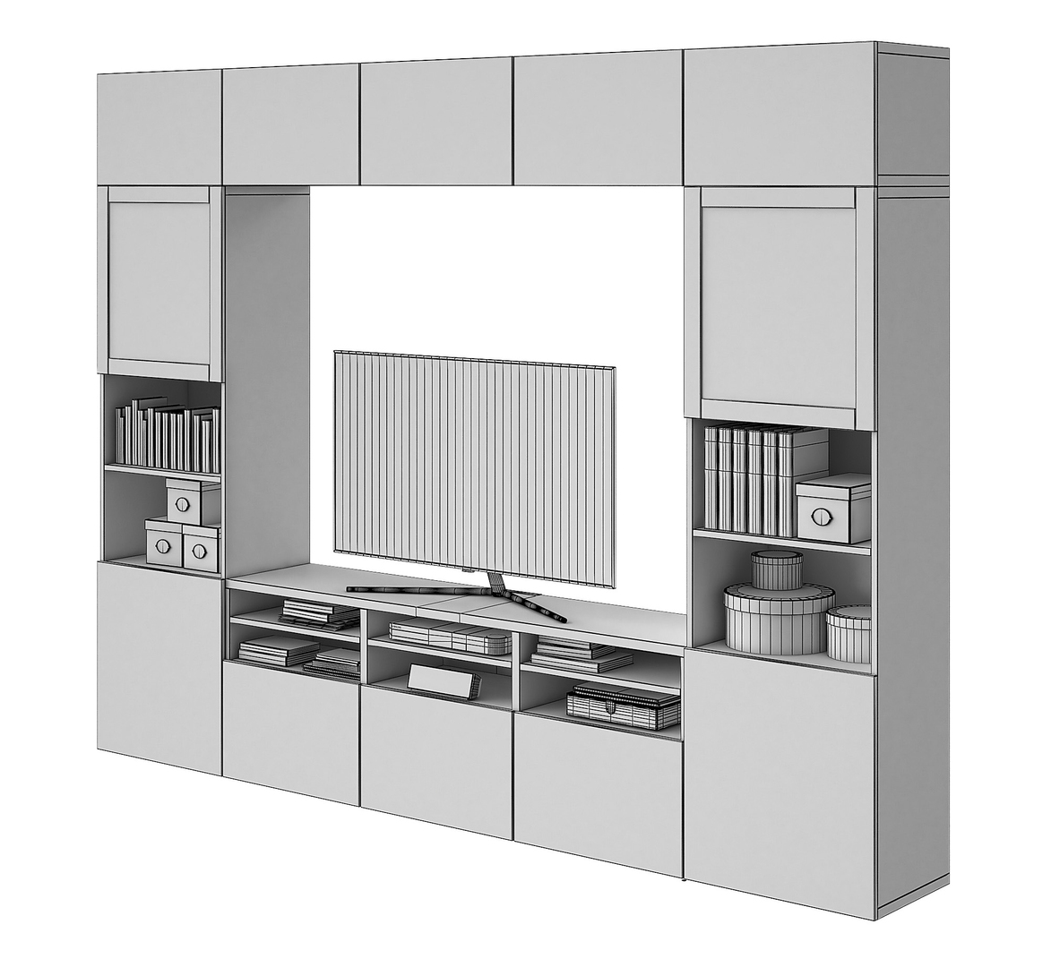 3D ikea besta model - TurboSquid 1308319