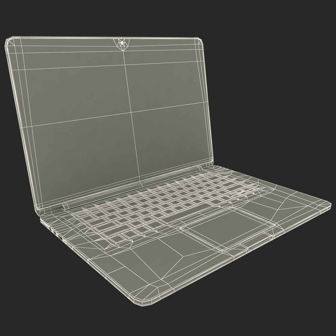 3d Macbook Pro Retina Display