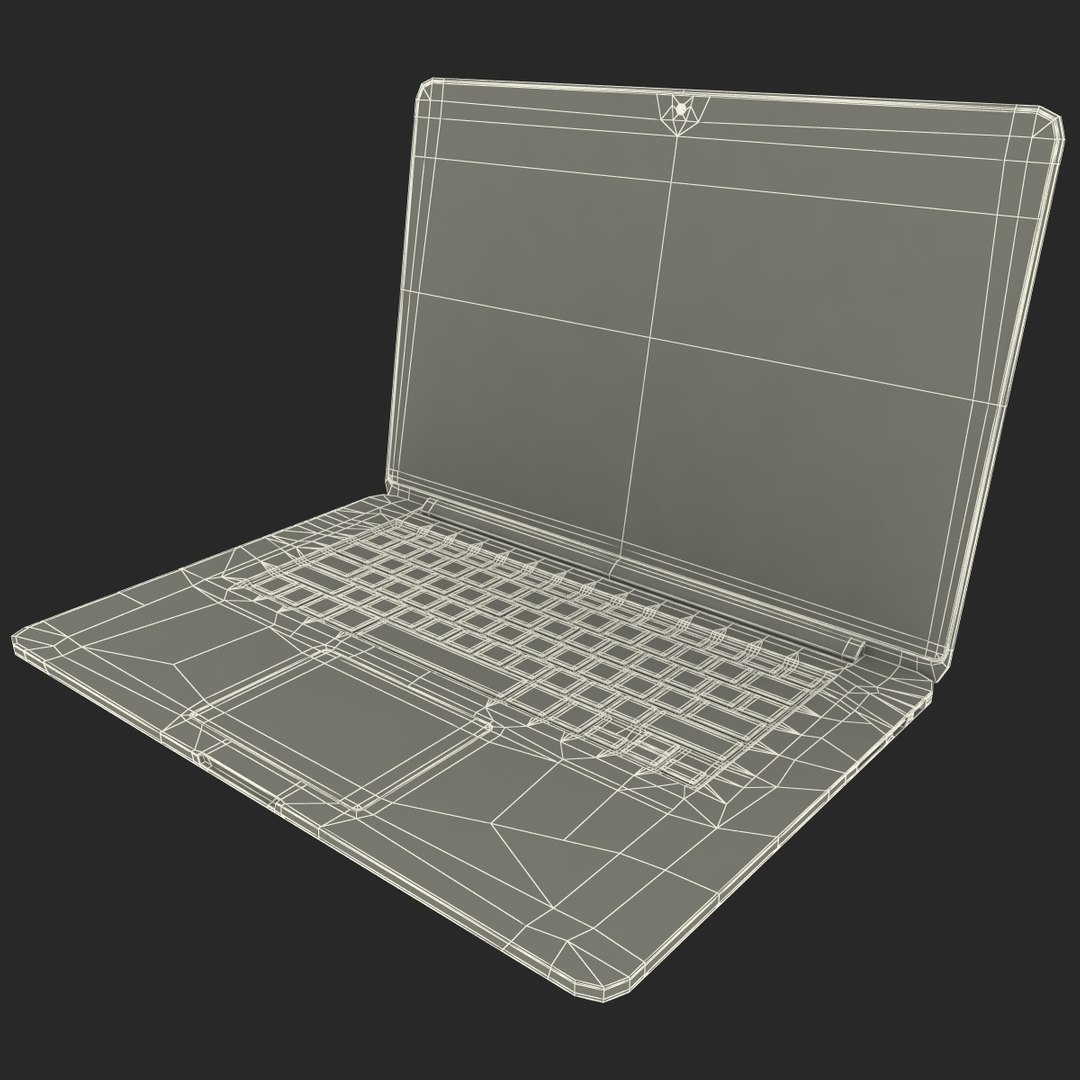 3d Macbook Pro Retina Display