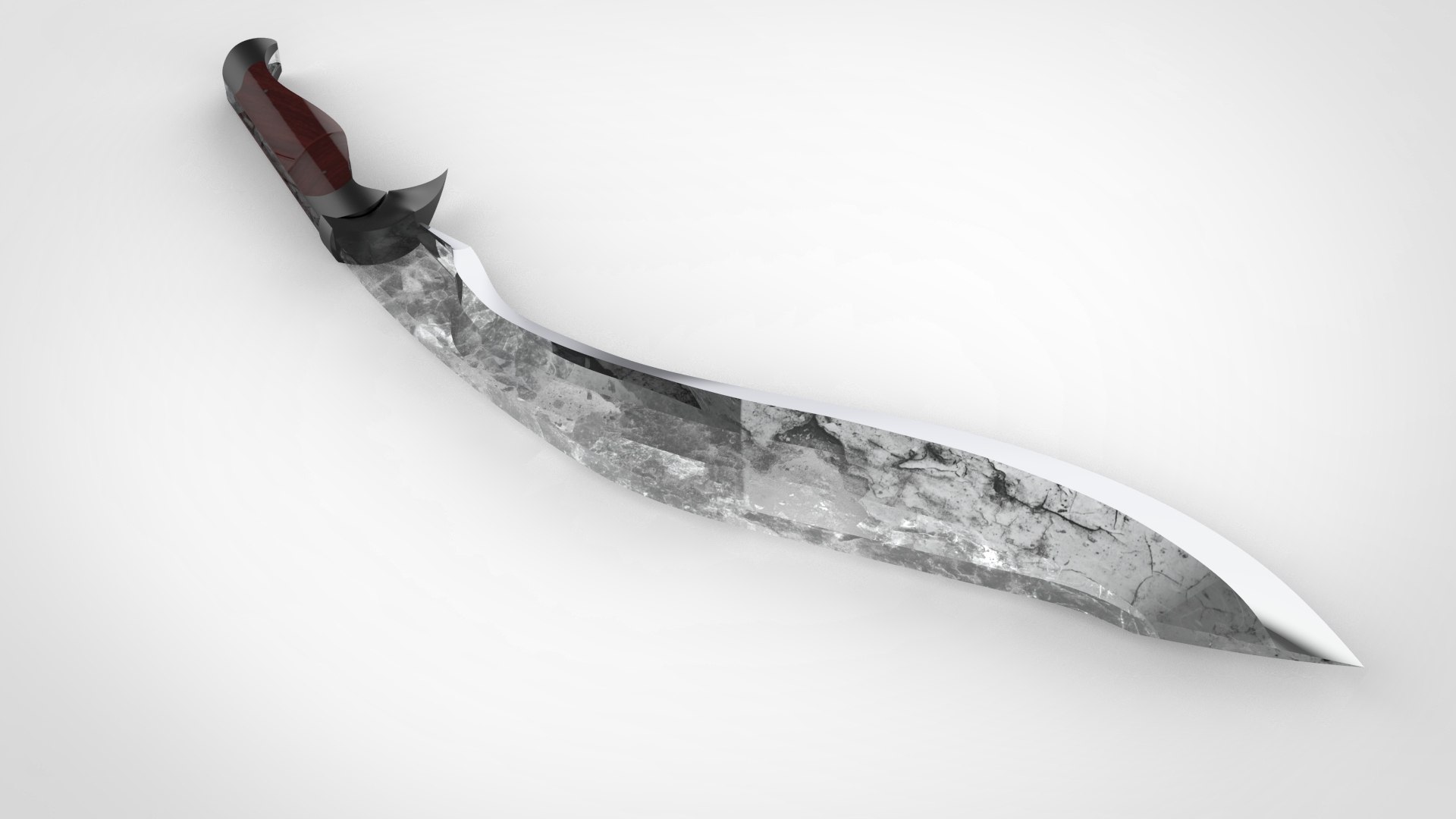 Weapon Machete Knife Model - TurboSquid 1535985