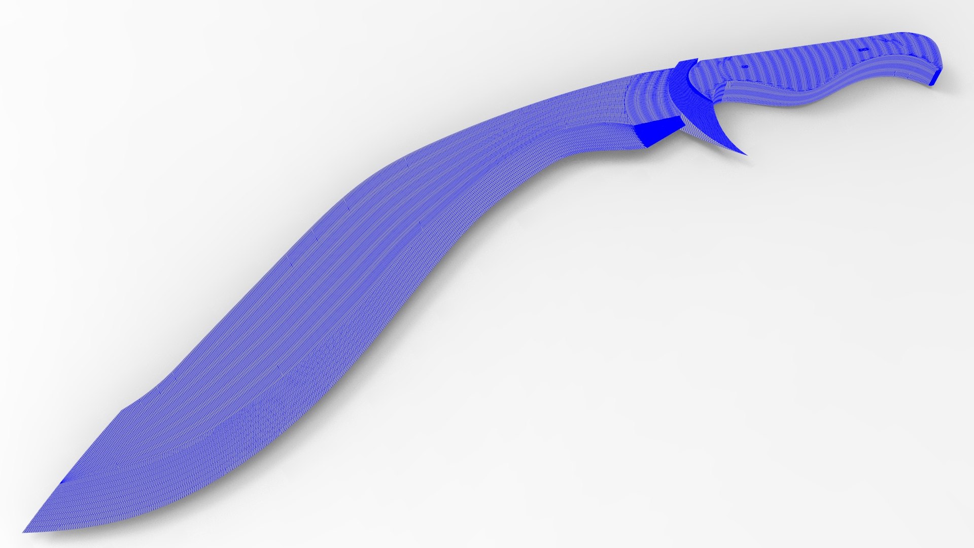 Weapon Machete Knife Model - TurboSquid 1535985