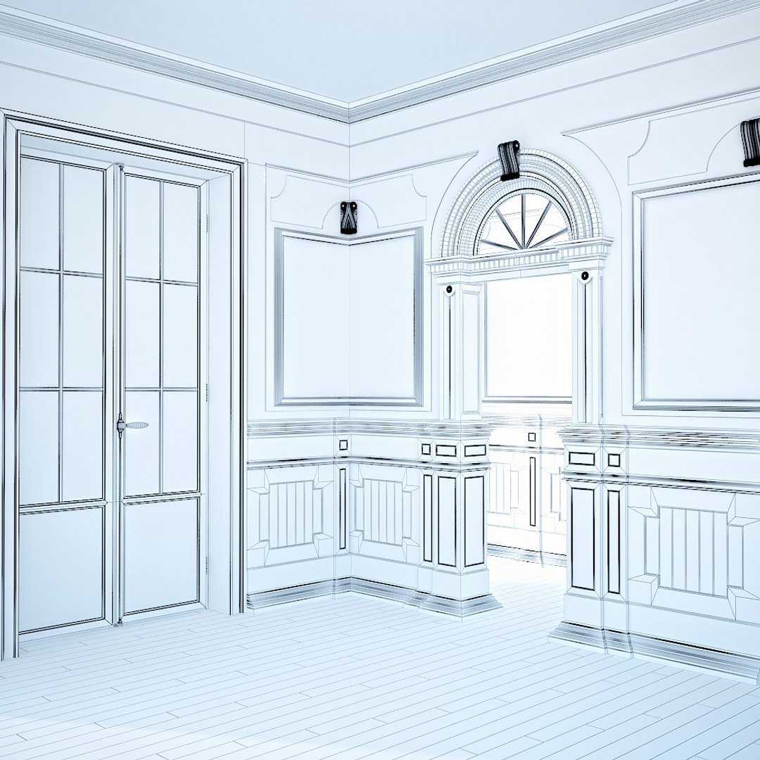 3D plinth cornice | 1148192 | TurboSquid