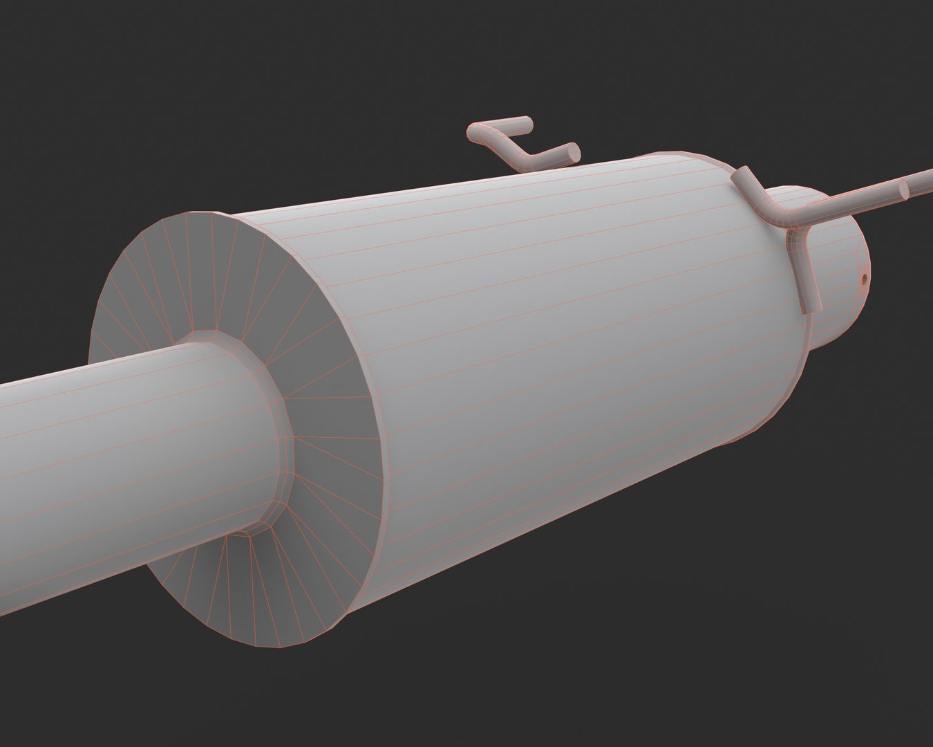 HKS Hi-Power Muffler 3D Model - TurboSquid 1949782