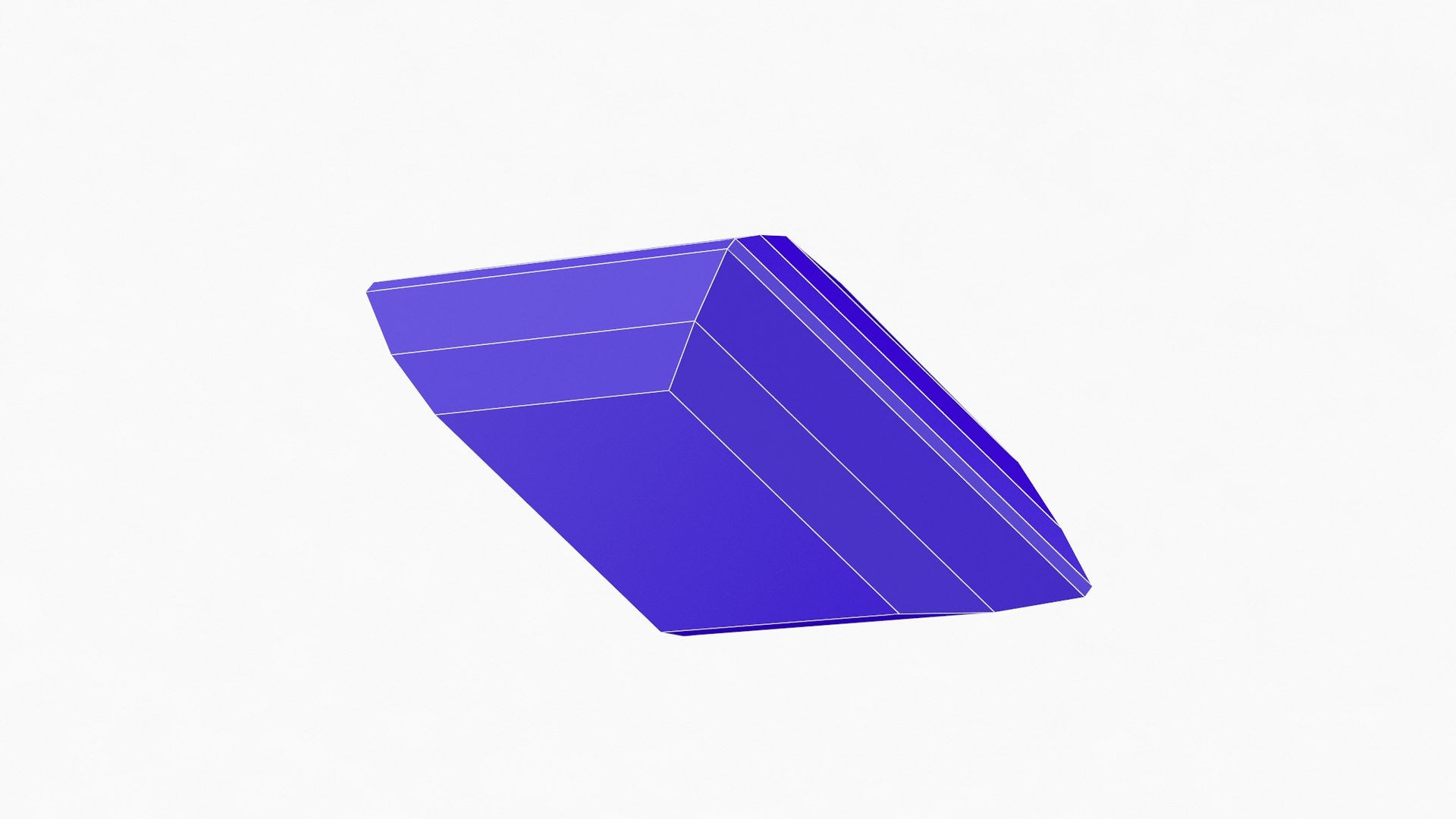 3D Lozenge Gemstone - Printable - TurboSquid 1721650