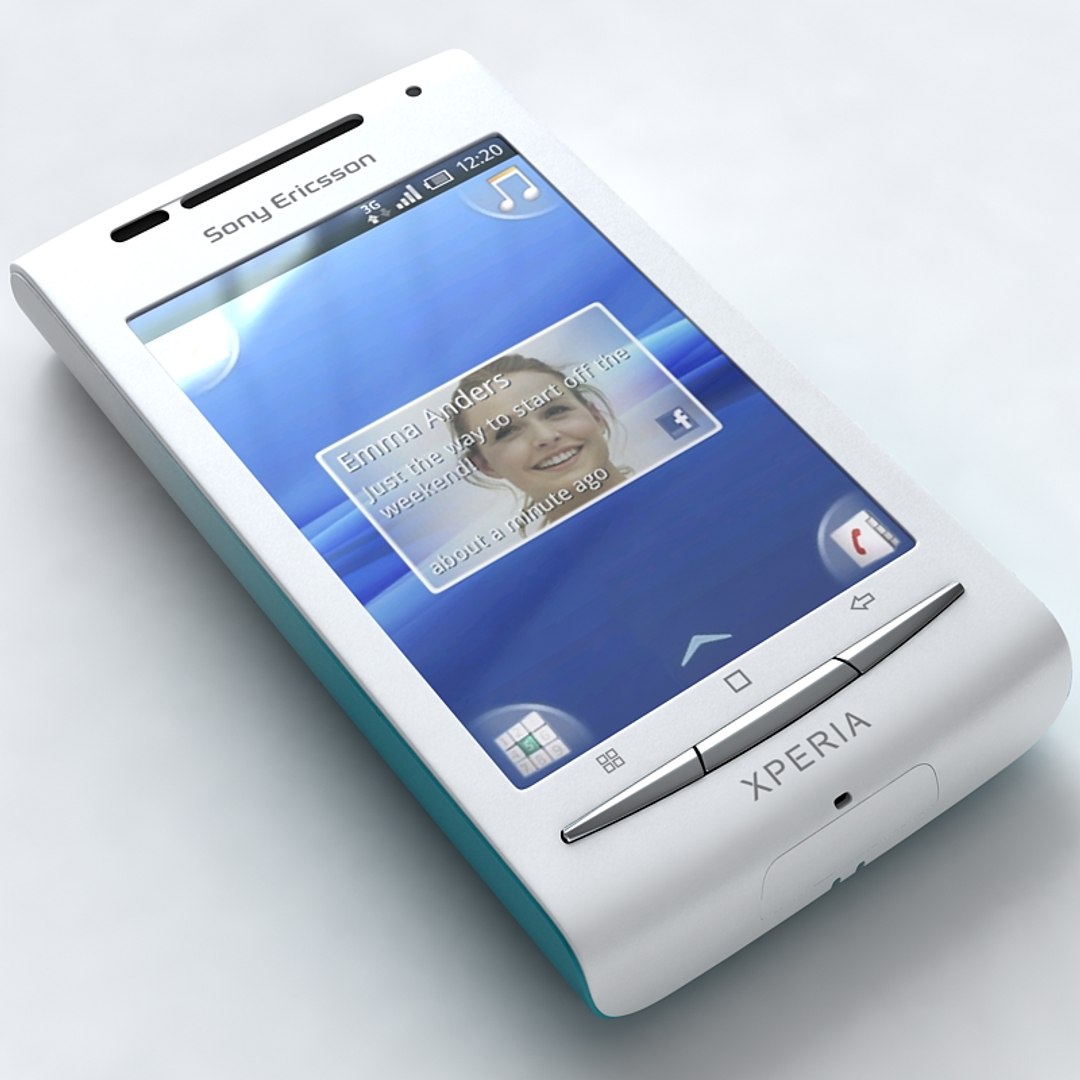 3d Model Of Sony Ericsson X8