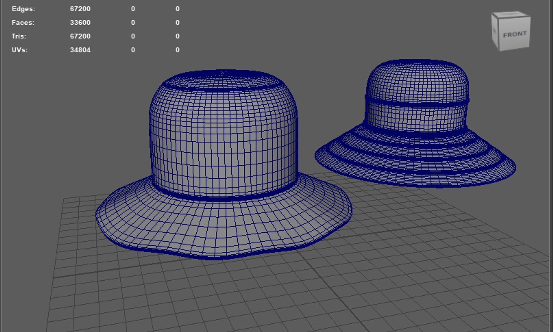 3D Bucket Hat 3D Model - TurboSquid 2402561
