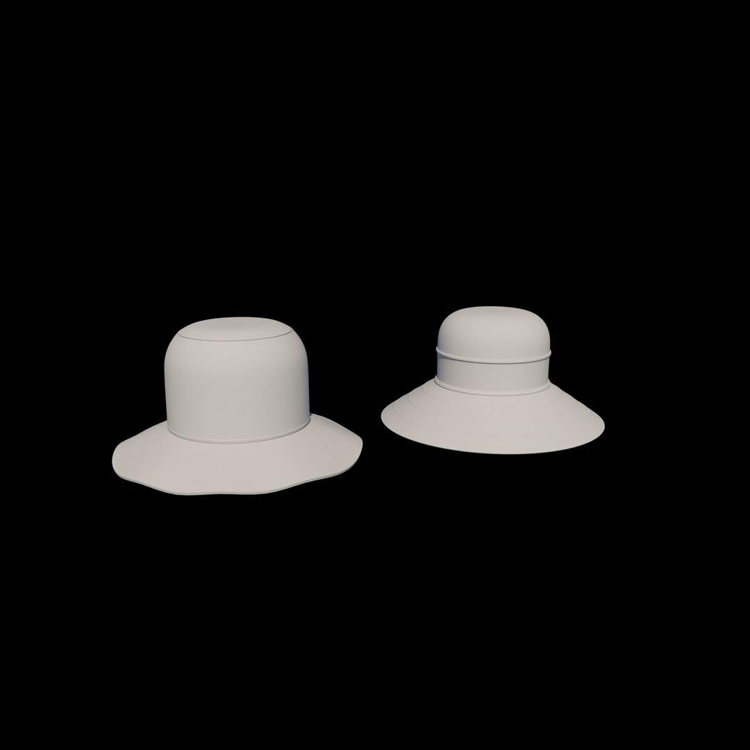 3D Bucket Hat 3D Model - TurboSquid 2402561