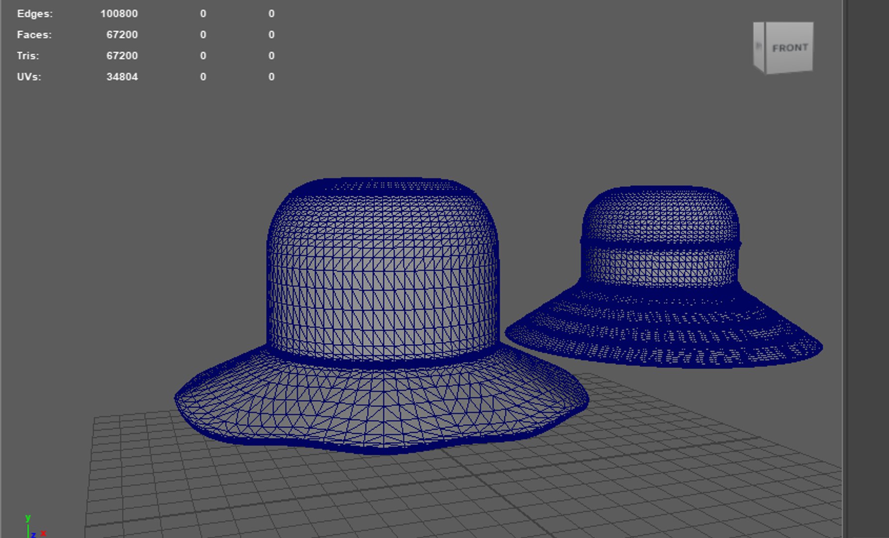 3D Bucket Hat 3D Model - TurboSquid 2402561