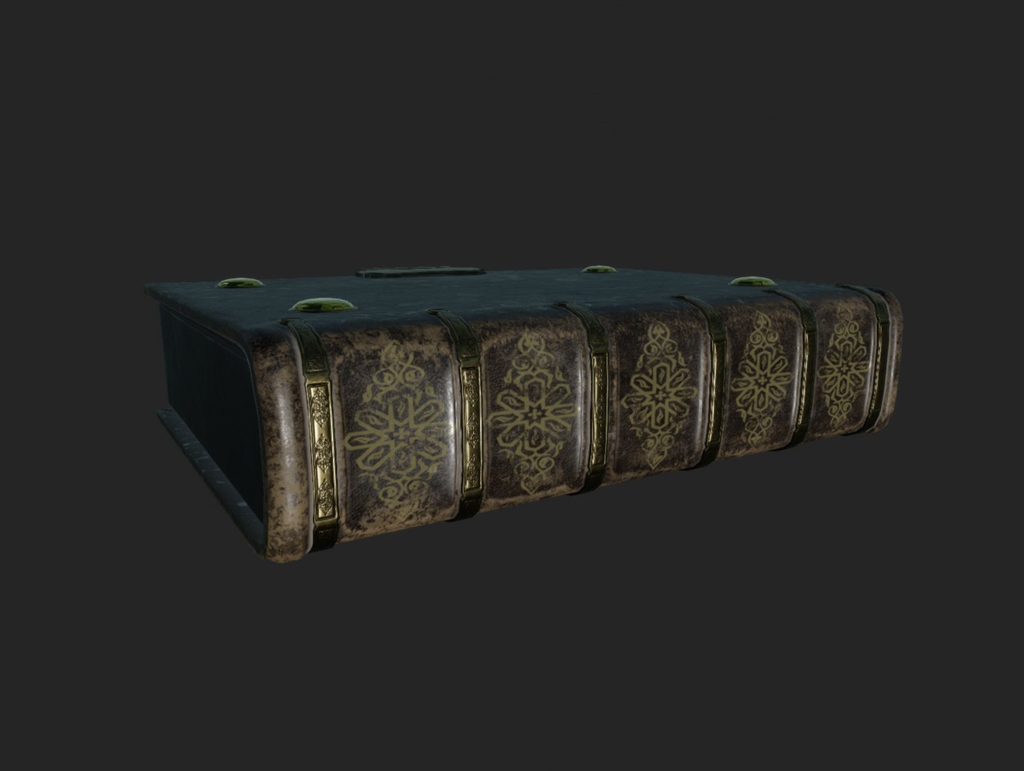 3D book artefact model - TurboSquid 1559962
