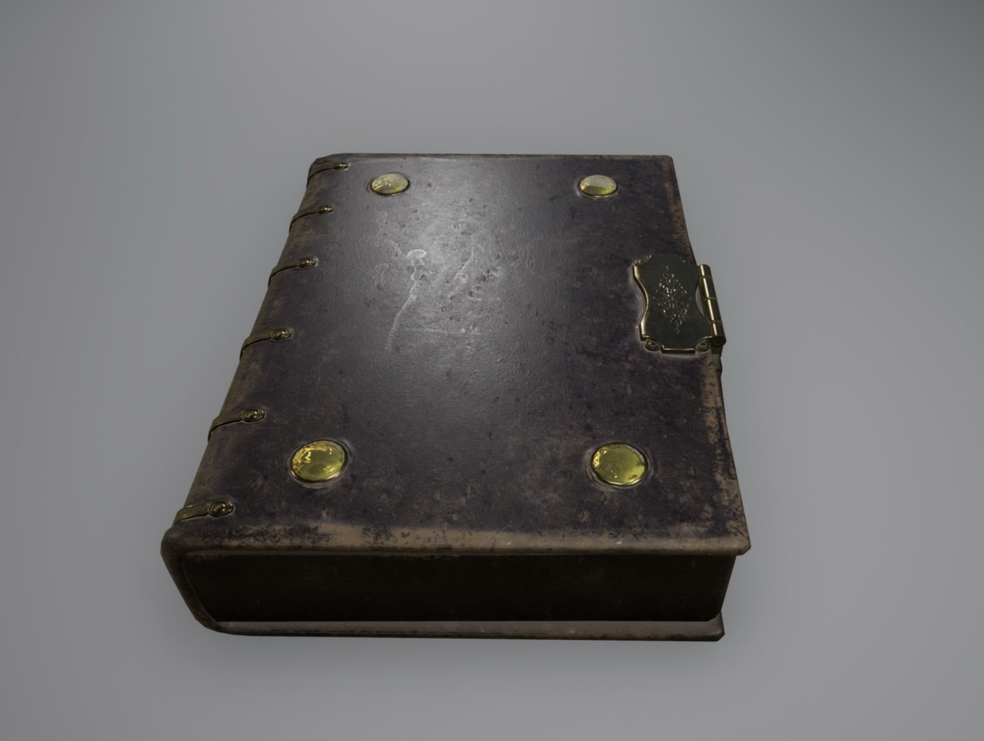3D book artefact model - TurboSquid 1559962