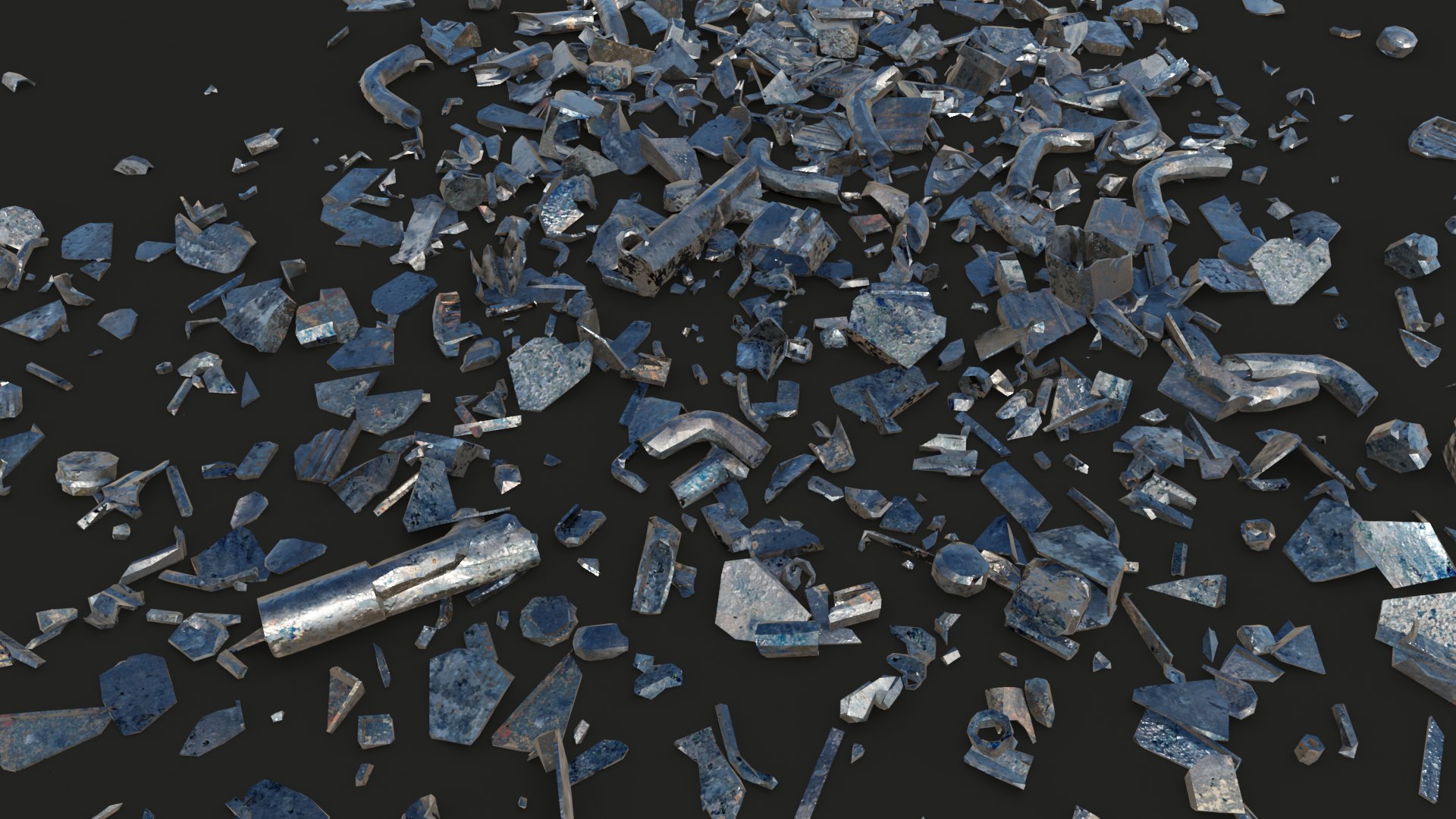 Animated Metal Explode Front Model - TurboSquid 1777792