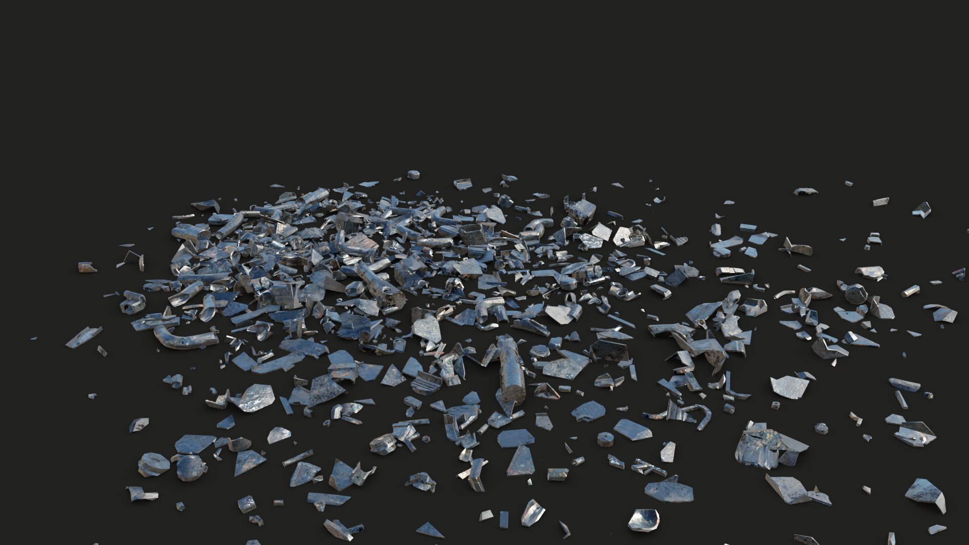 Animated Metal Explode Front Model - TurboSquid 1777792