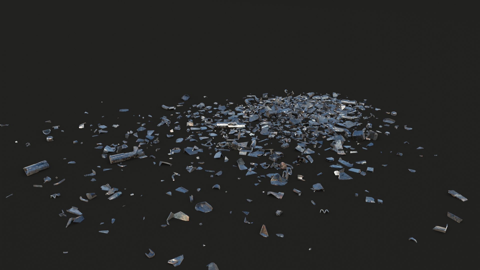 Animated Metal Explode Front Model - TurboSquid 1777792