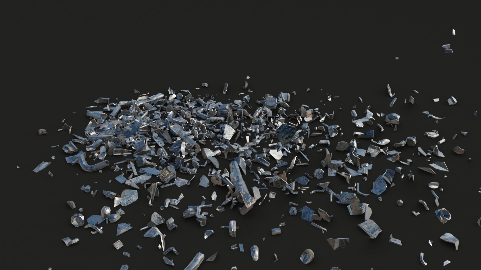 Animated Metal Explode Front Model - TurboSquid 1777792