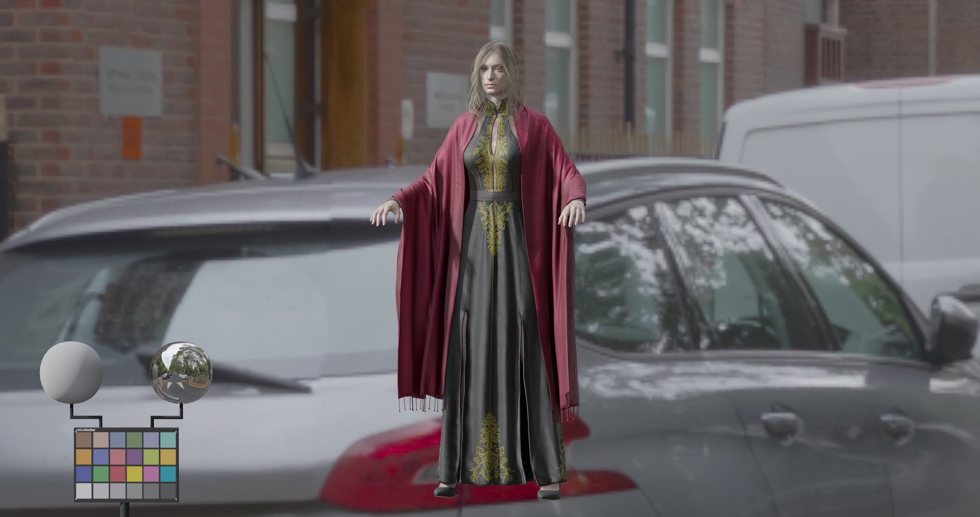 Priestess character- rigged 3D model - TurboSquid 2085613