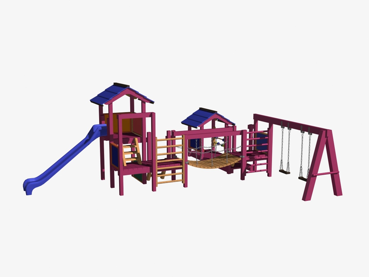 3D Model Playground Play Ground - TurboSquid 1494116