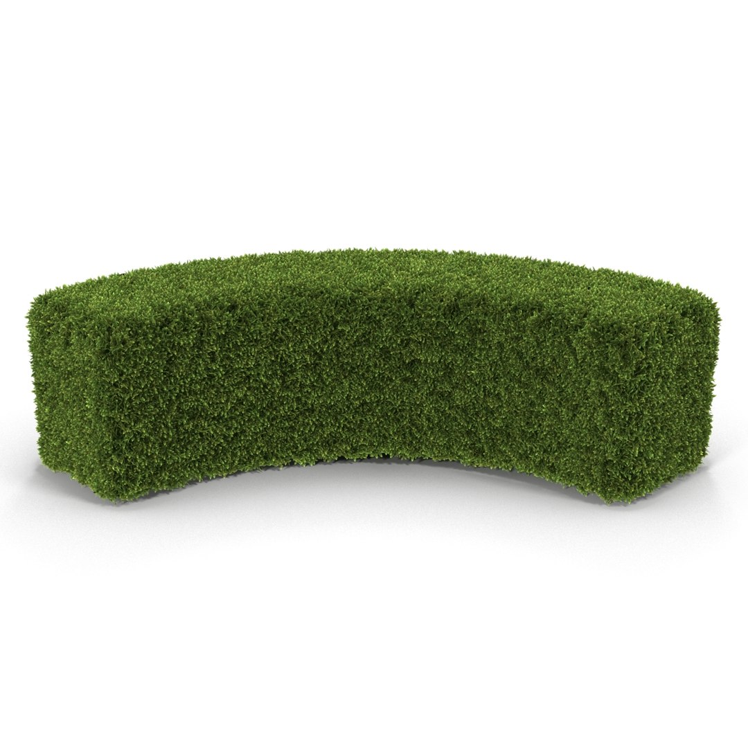 Hedge Arch 3d Obj