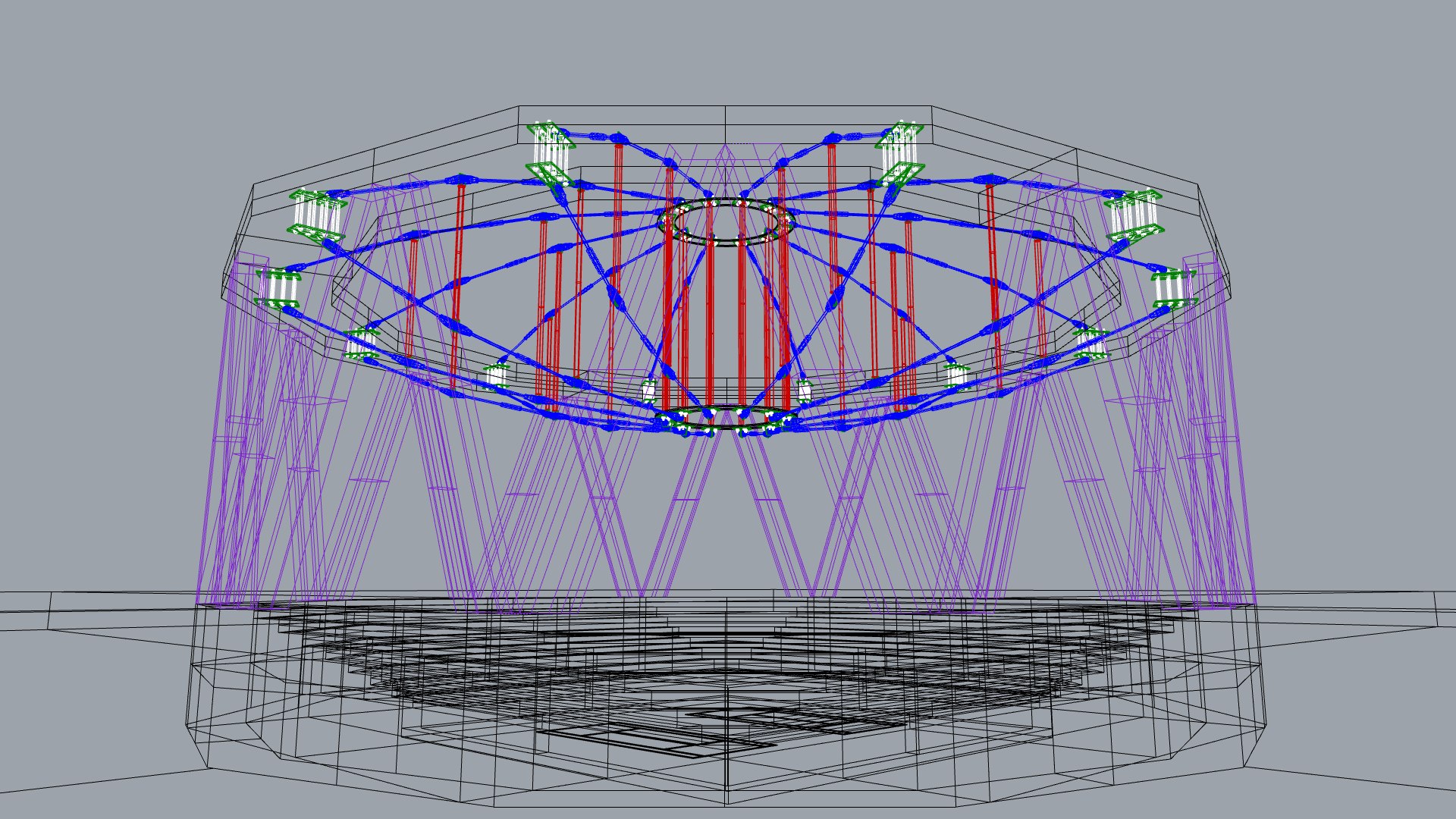 3D Radial Cable Model - TurboSquid 2094630